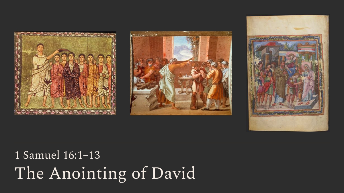 The Anointing of David | VCS